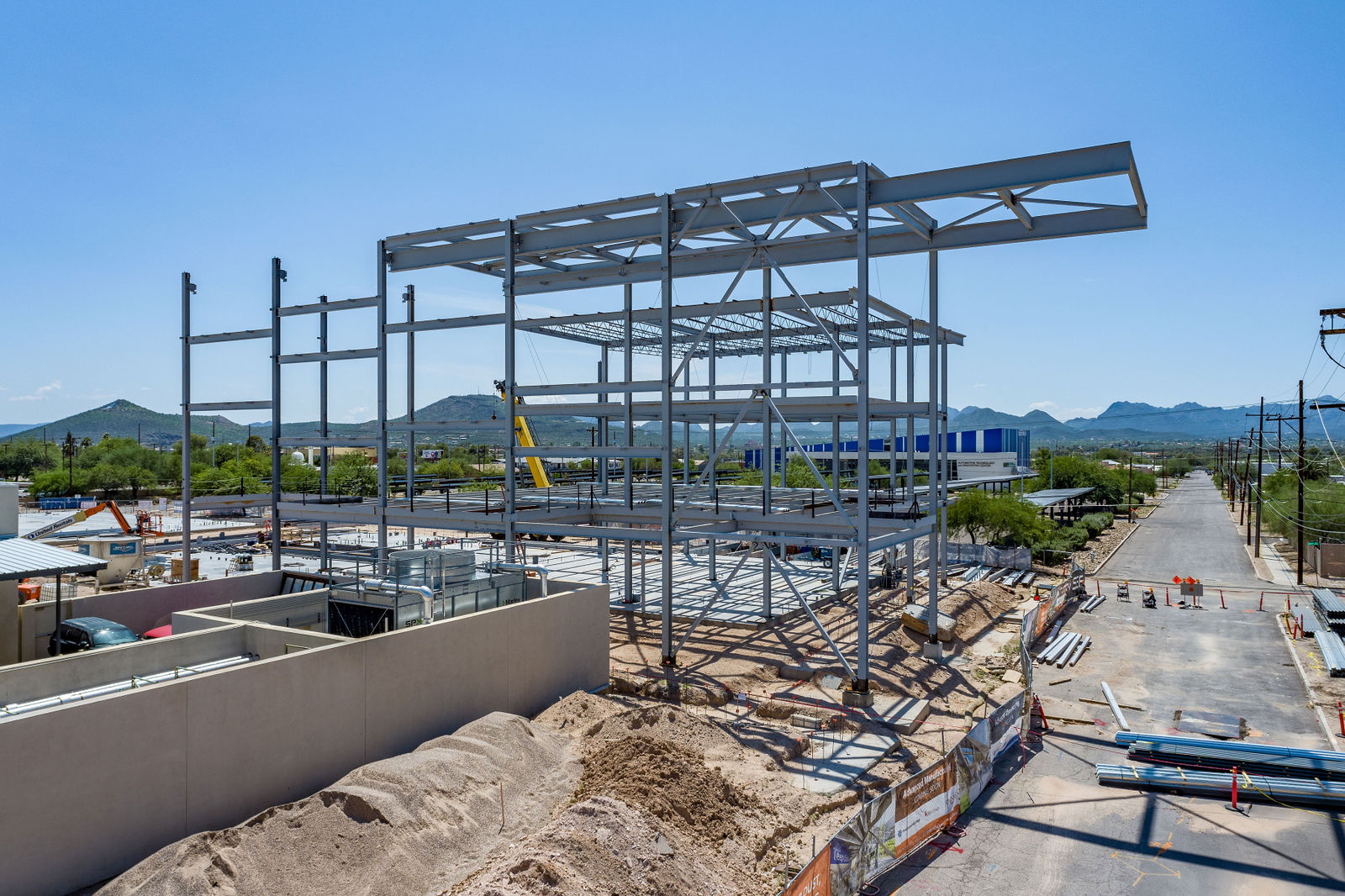 PCC Advanced Manufacturing Building by HawkView Aerial Solutions