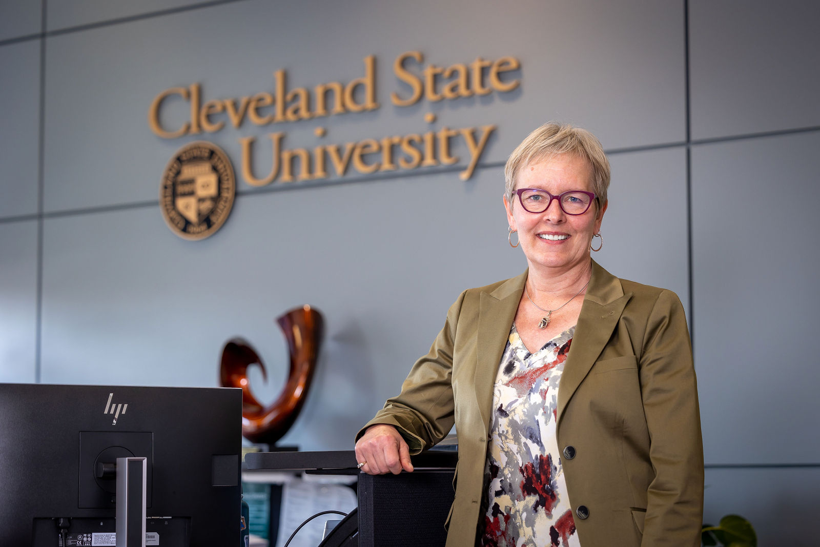 CSU President Laura Bloomberg Portraits by BThomasHart Photography