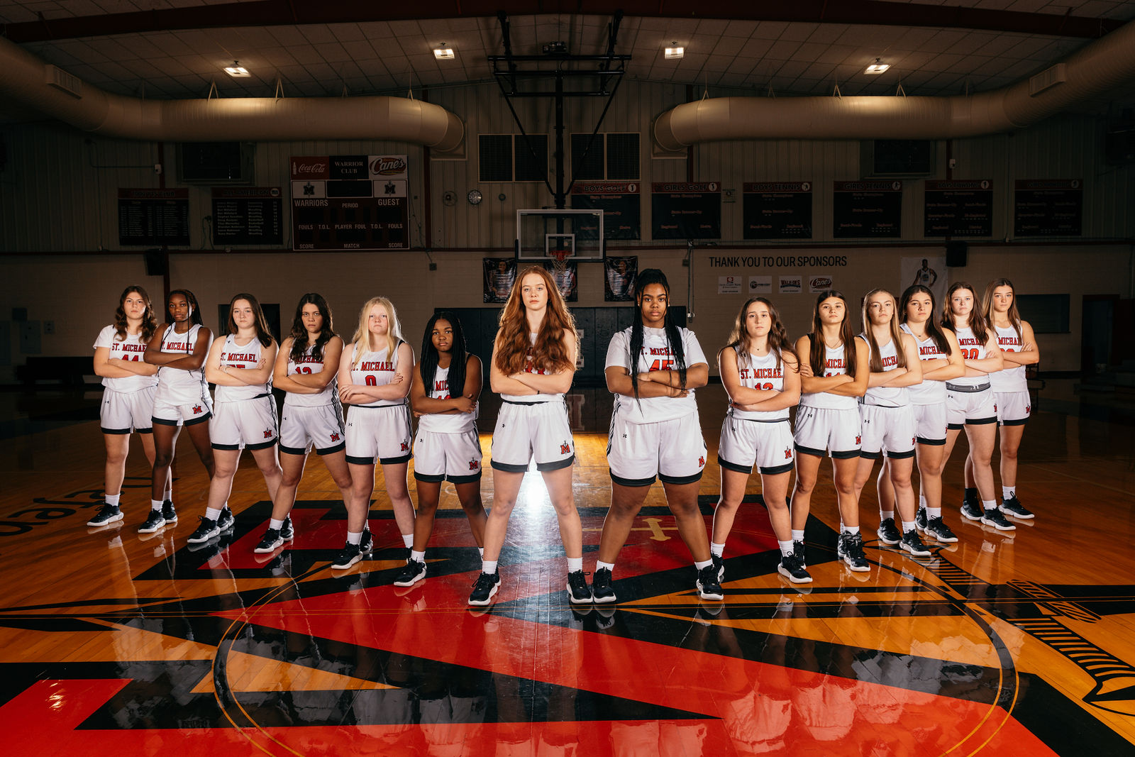 SMHS Girls Basketball 2023 by Glenn Eymard Photography