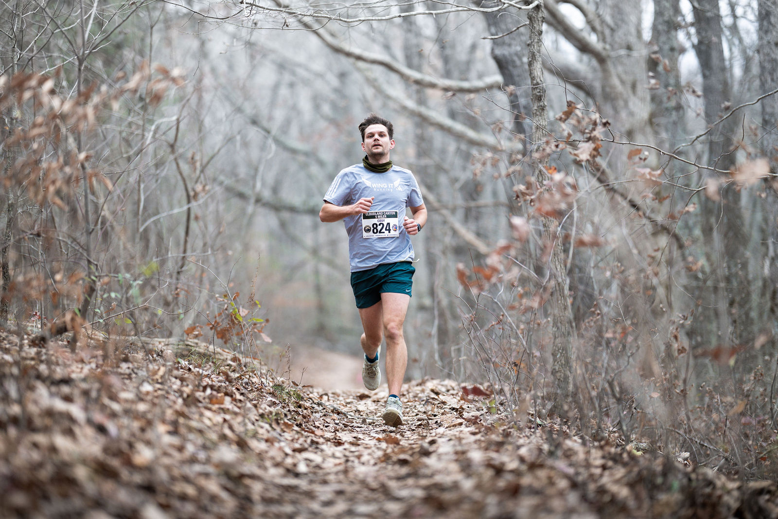 Run Bum Cloudland Canyon 5 Mile by Nick Morgan Photography