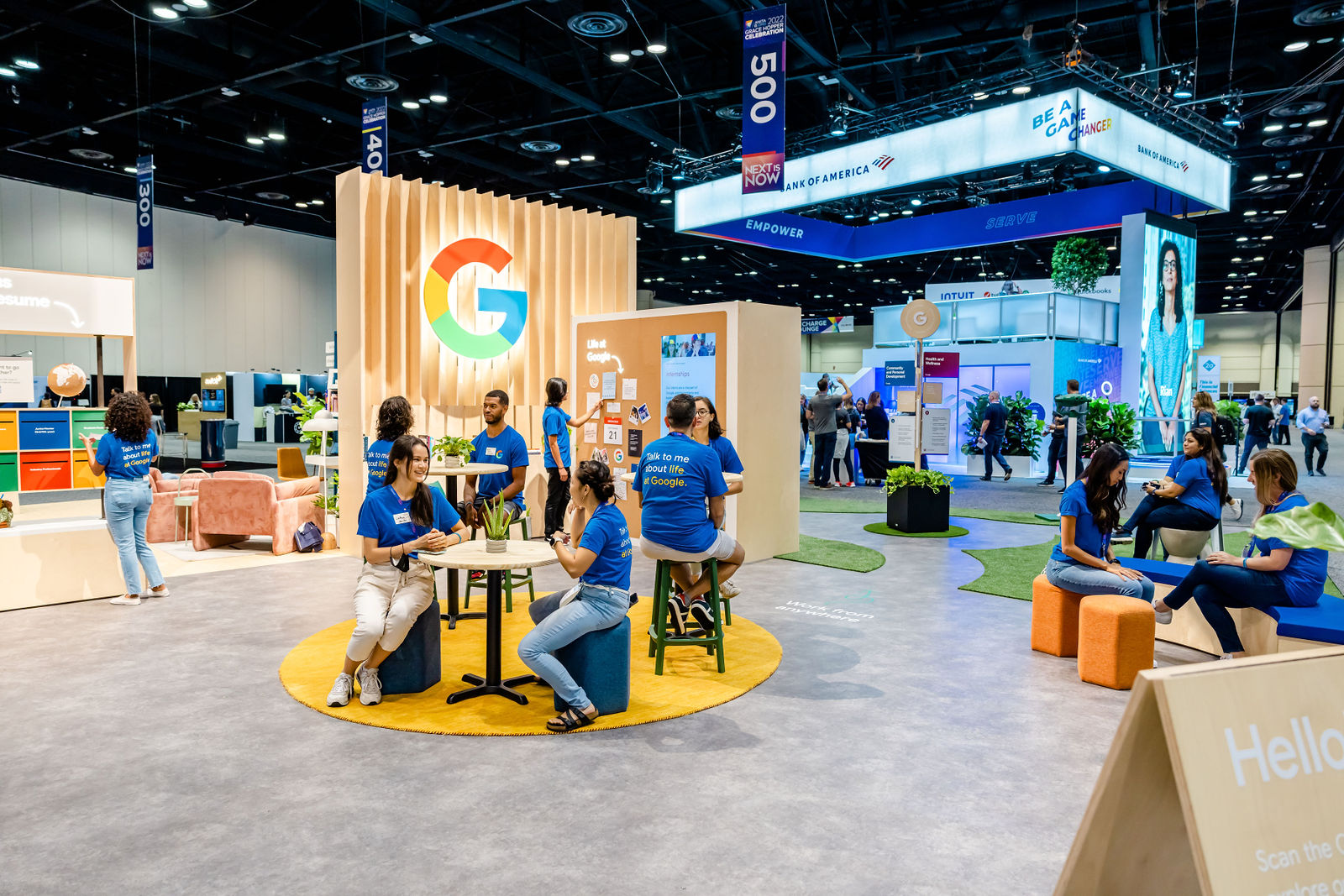 Google Booth | GHC | Orange County Convention Center by Lotus Eyes ...