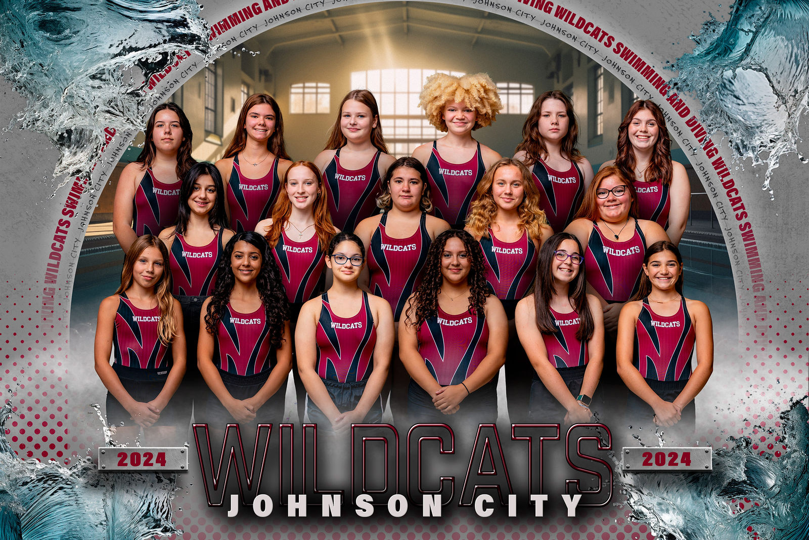 Johnson City Varsity Swimming and Diving by Sean Murphy Studios