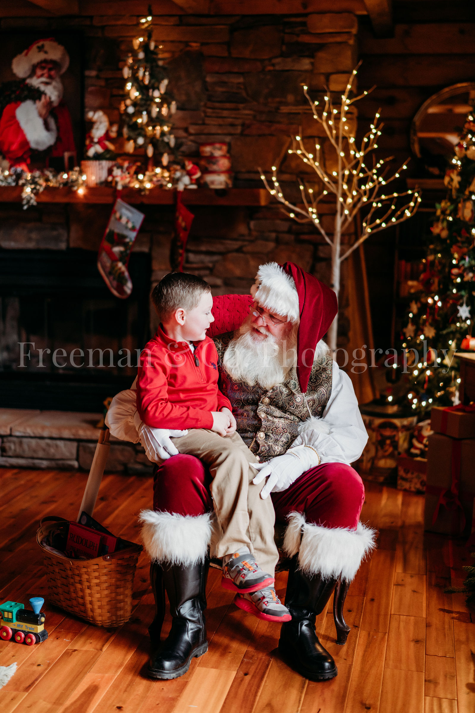Cassandra Brandon - Santa by Freeman & Co. Photography