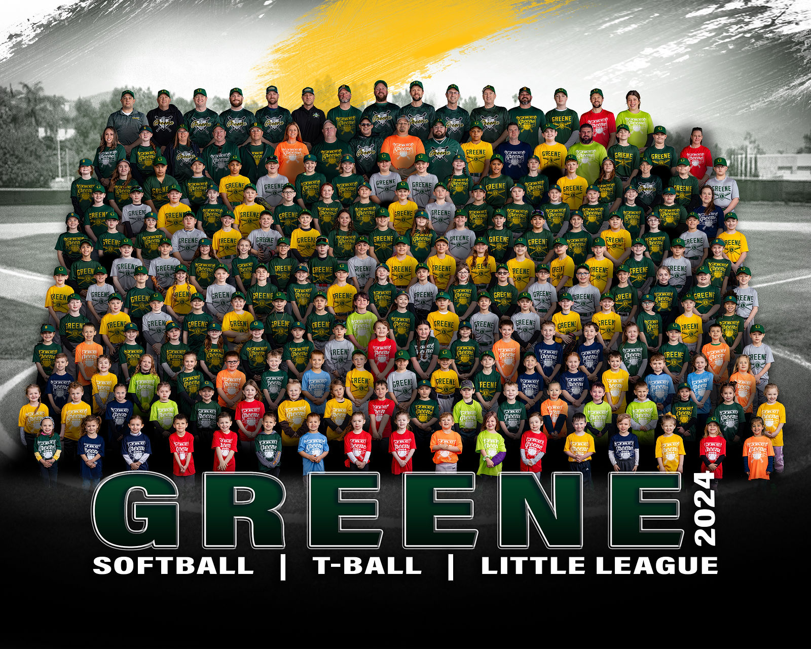 Greene Little League, Youth Softball and T-Ball by Sean Murphy Studios