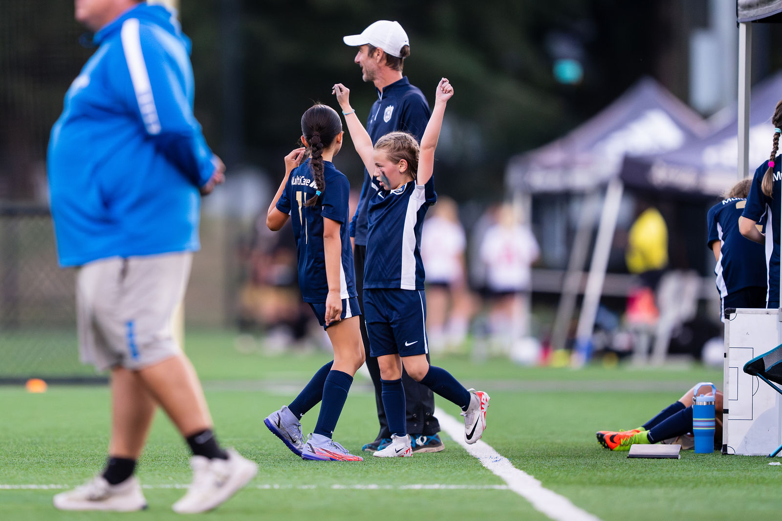 Reign Academy 2013-1 vs Washington Rush FC G13 Pre GA by Carlos Sanchez ...