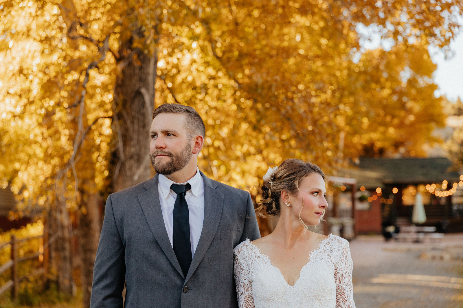 Venue On The Rocks Fall Wedding Set by Mrs. Ferree Photography
