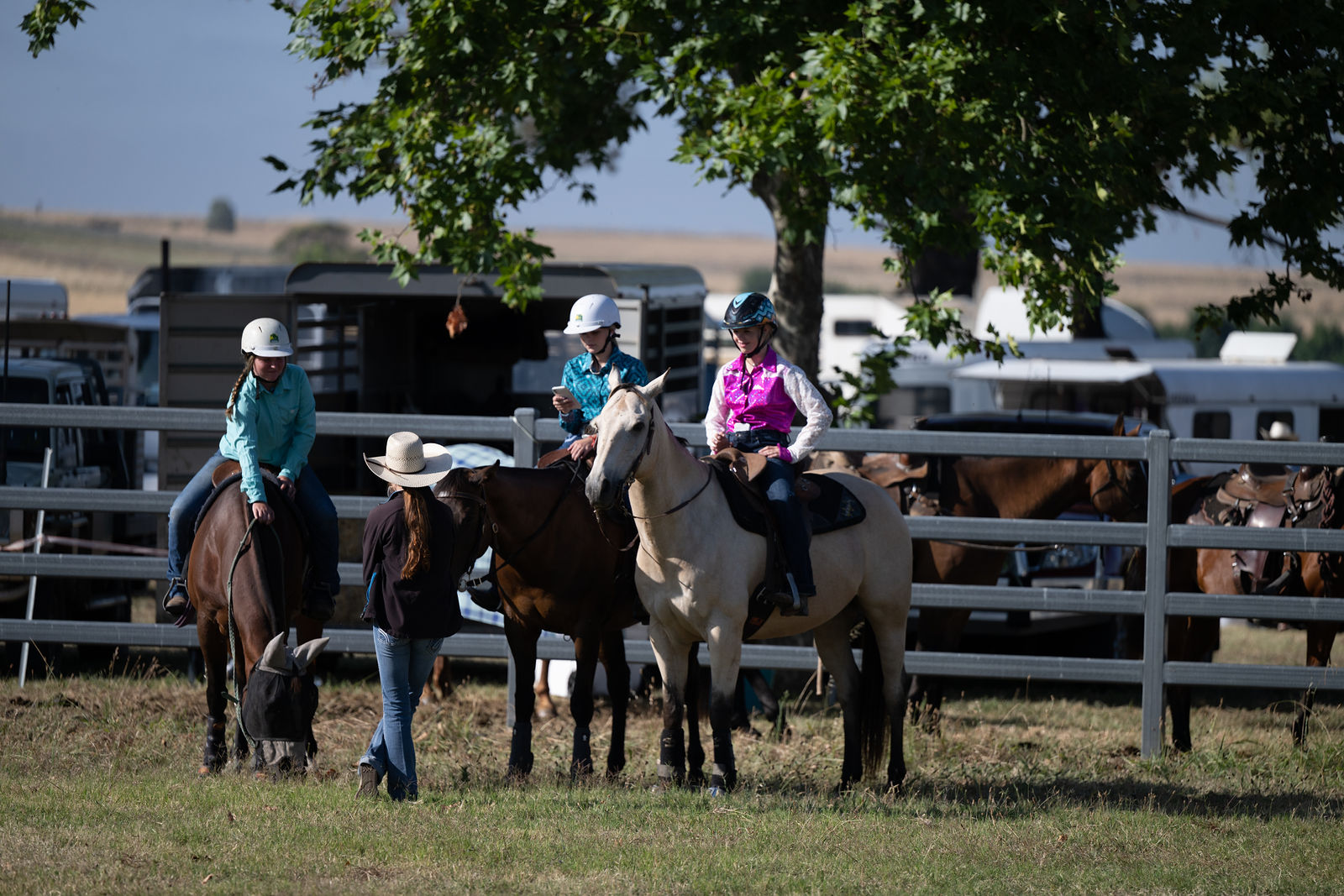 Cassilis Rodeo Junior Barrels U11 - U18's by Col Boyd Photography
