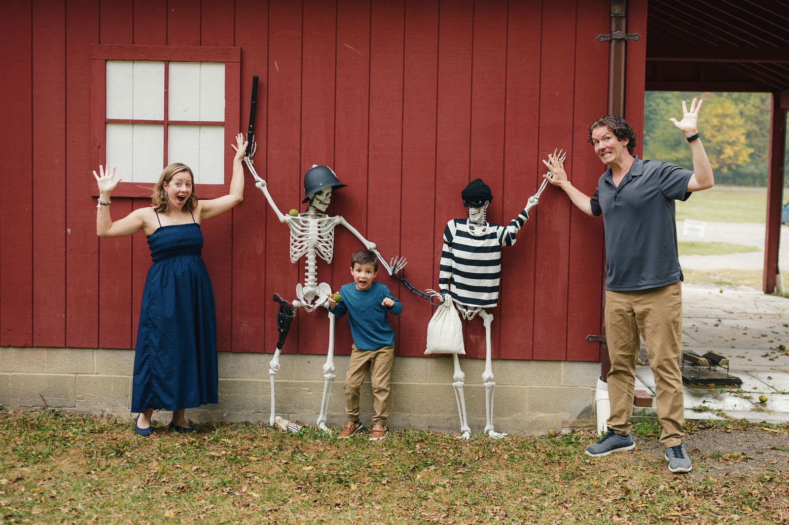 Jenkins Family at Frostville Museum 2025 by Shiny Penny Studios
