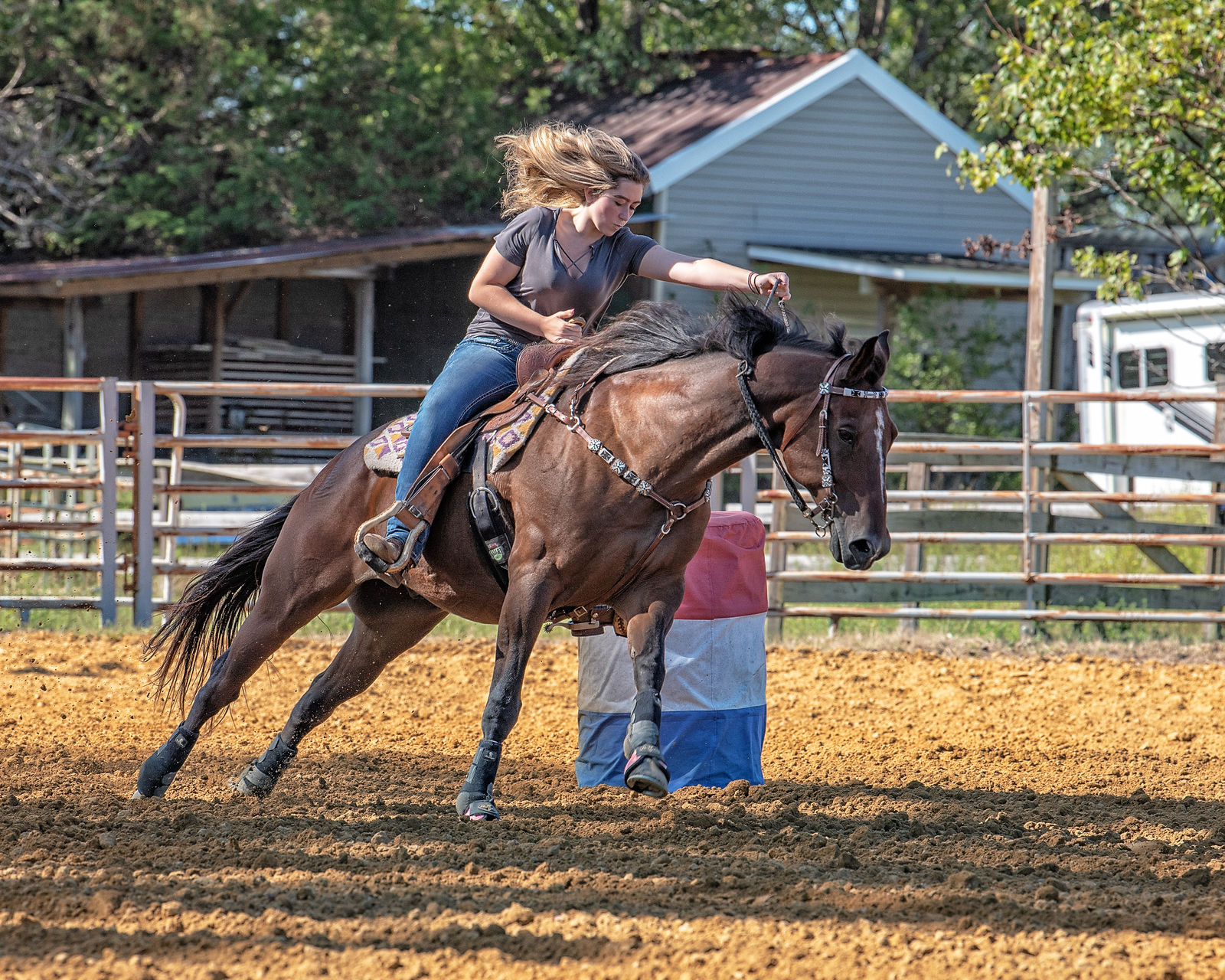 DC Western Barrel Racing - 2018 by Image That Photography