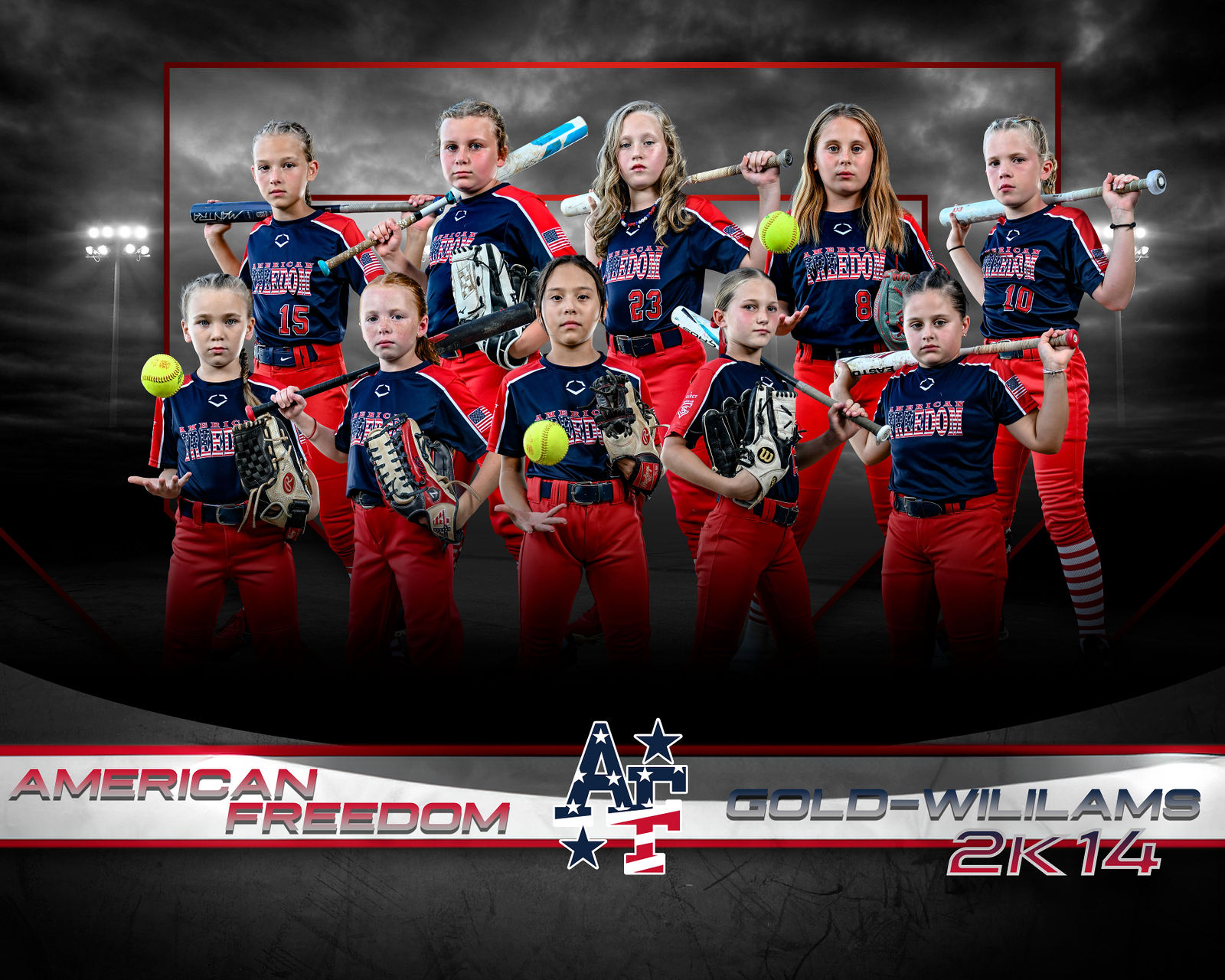 American Freedom 2k14 Gold Williams Portraits by Break Neck Photography