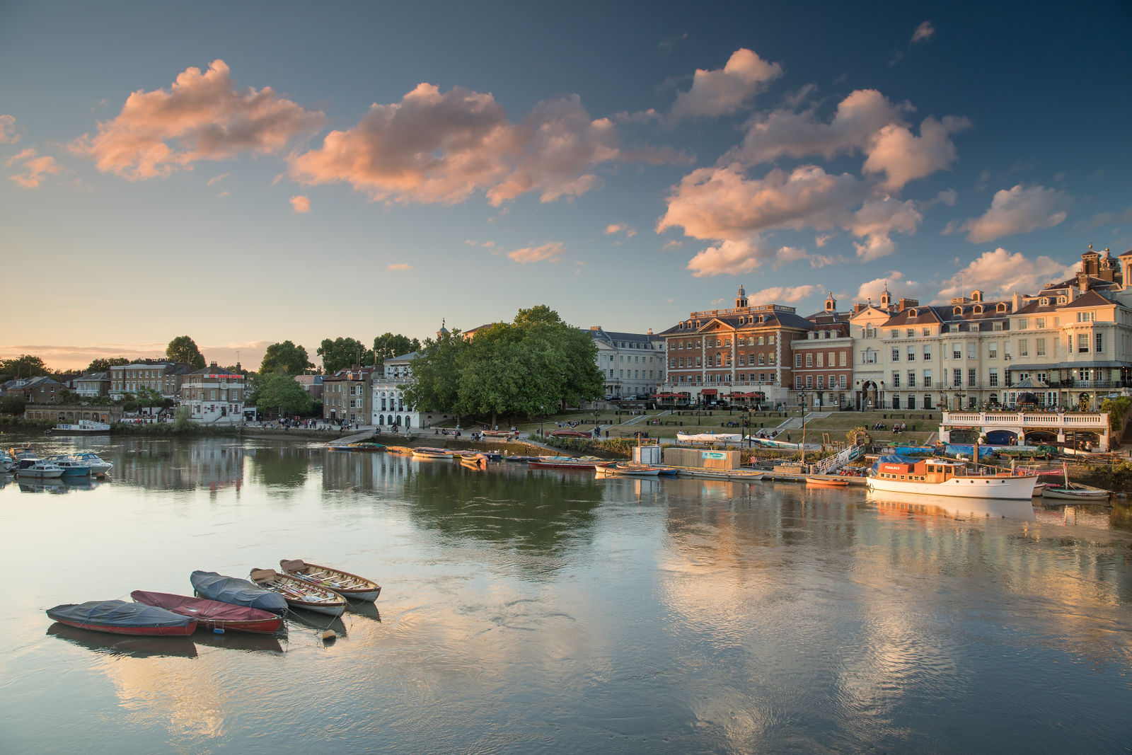 Richmond Riverside by Buy Prints by Alex Saberi