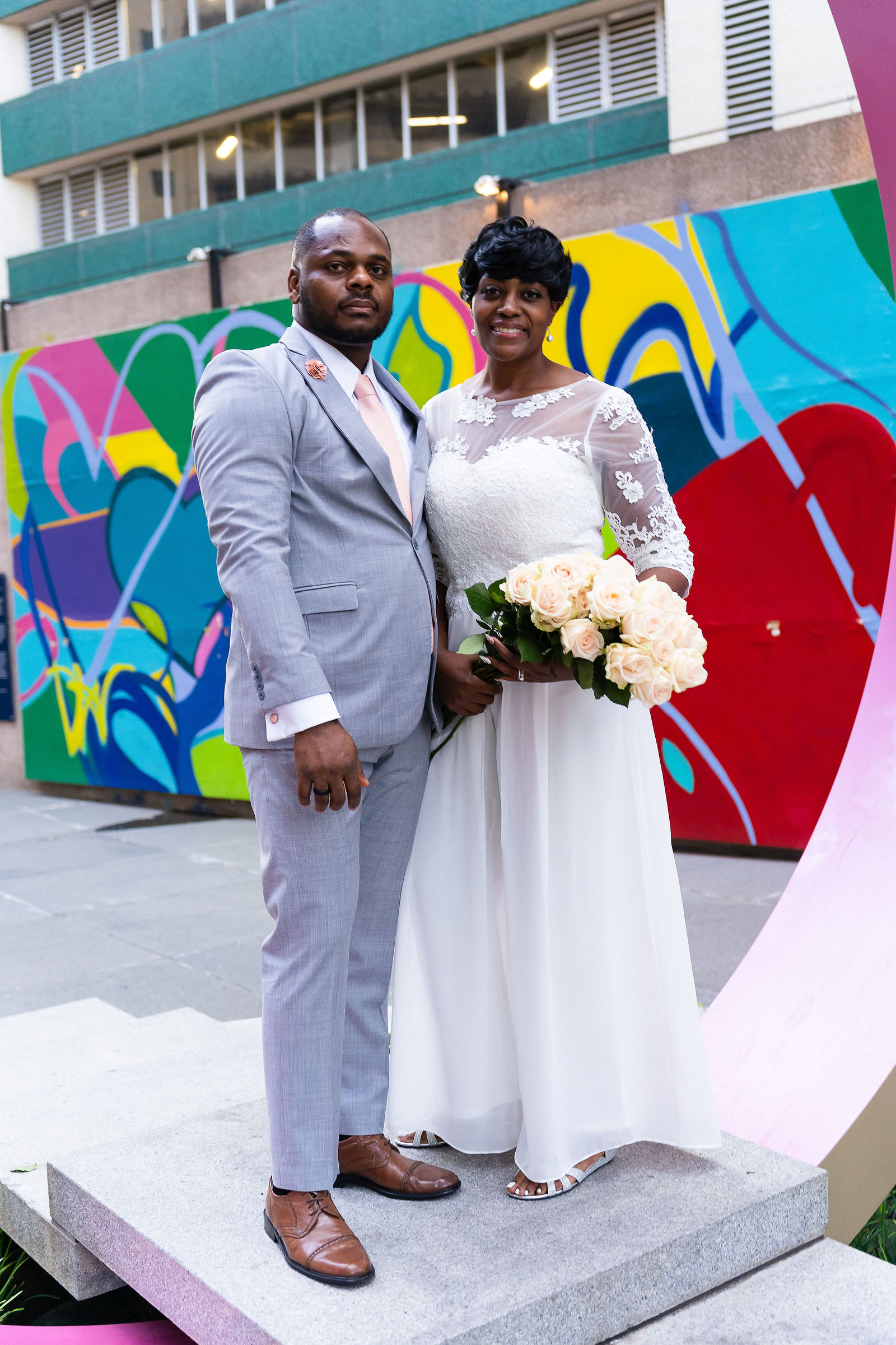 Christian & Pertrice - Thanksgiving Square by Just Elope LLC