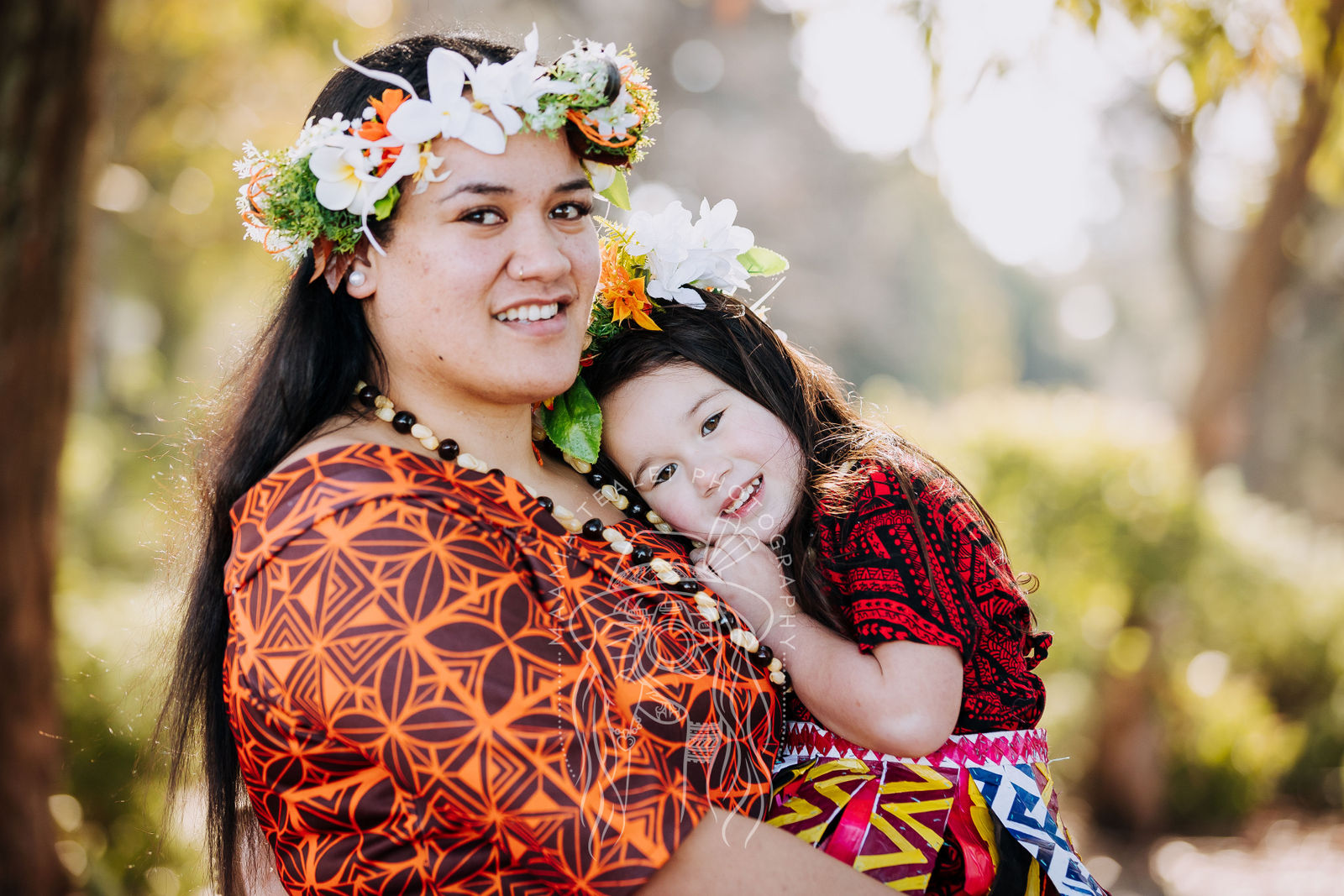 Tuvaluan Cultural Portraits - Nitah and Hinapua by Maania Tealei ...