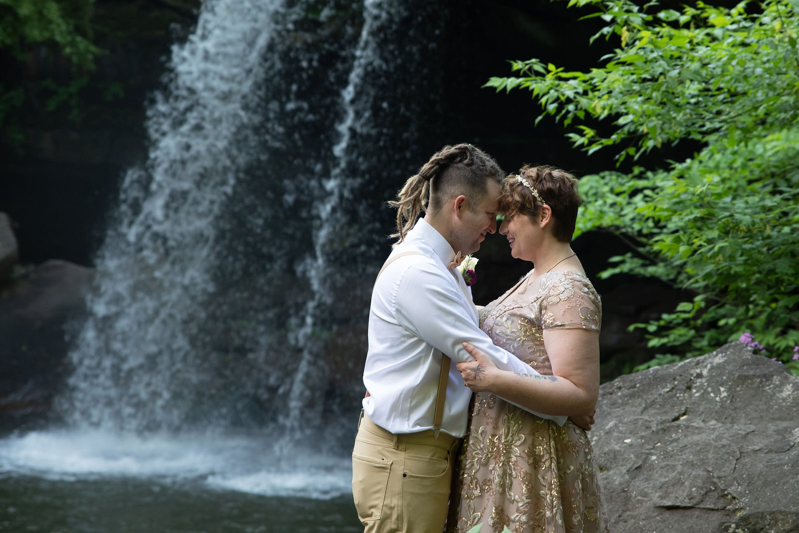 Samantha and Christopher by Wee Weddings
