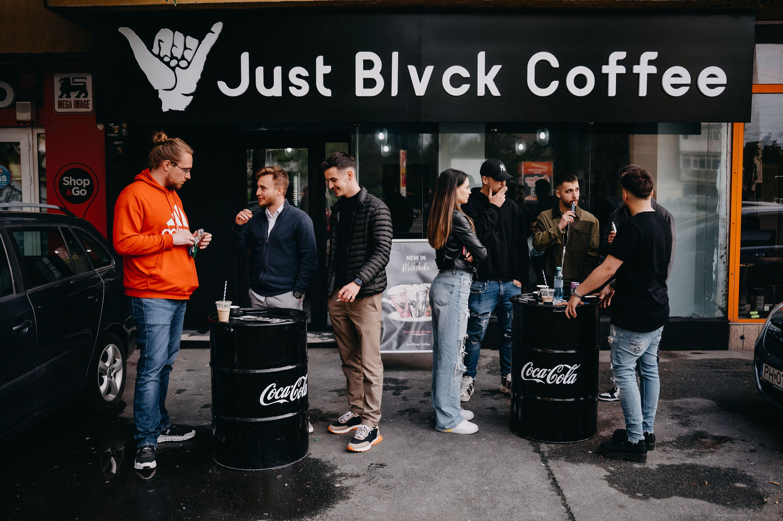 JUST BLVCK COFFEE - Ploiesti ☕ by Grigore Ricky