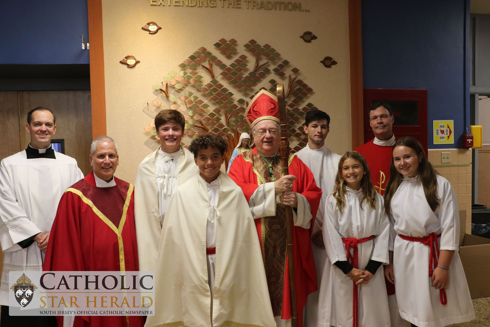 Wildwood Catholic Academy Mass of the Holy Spirit with Bishop Sullivan ...