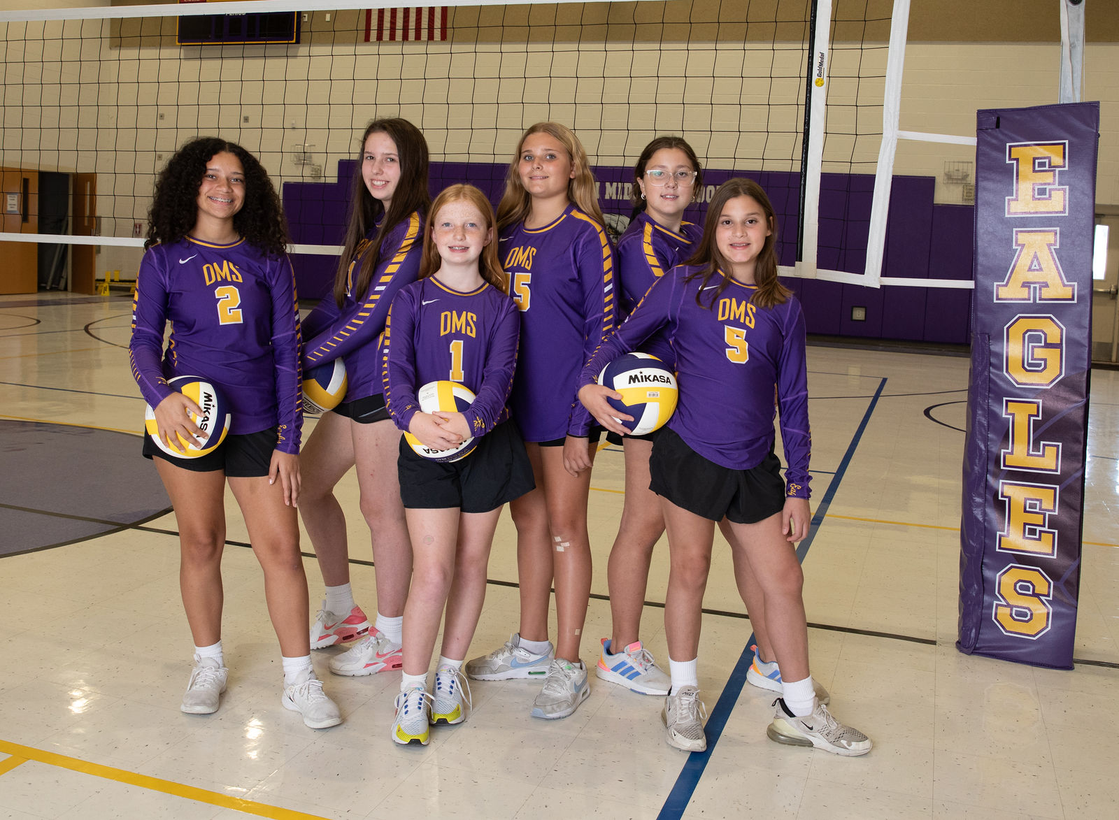 Dutchtown Middle Volleyball 2024 by Sydney Bergeron Photography