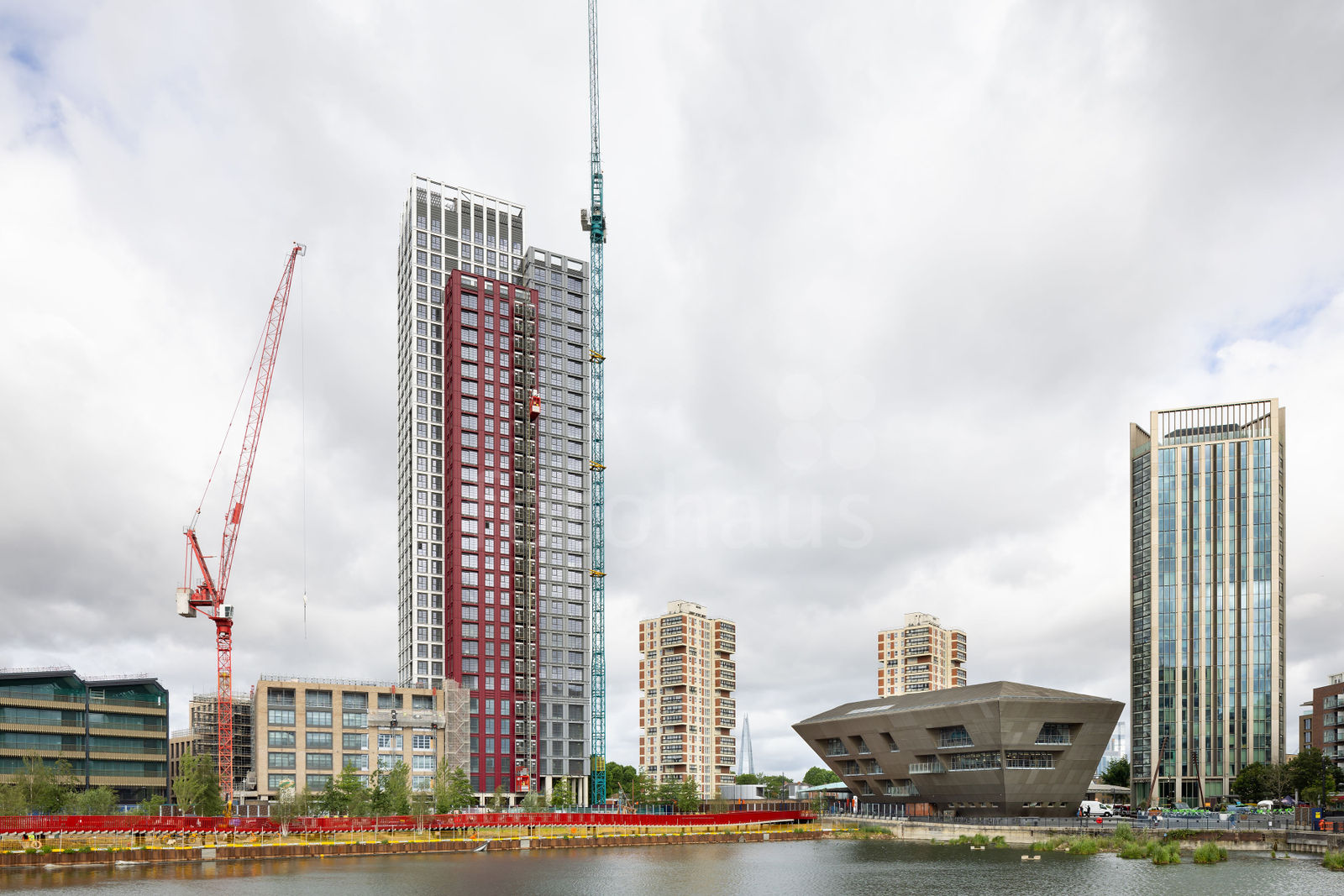Canada Water Plot A1 - progress photos 14-06-24 by Fotohaus