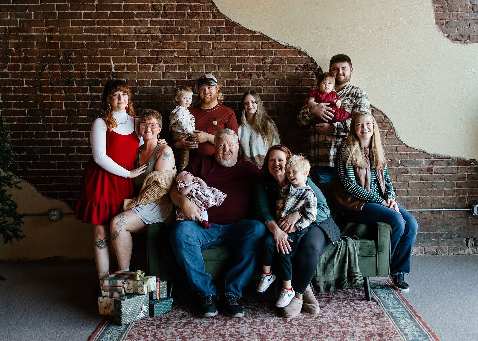 Huston Family Christmas 2025 by Kristy Hughes Photography