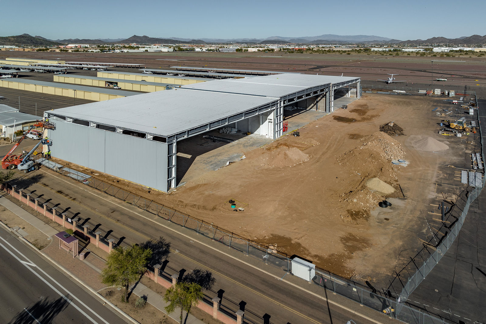 Cutter Aviation Hangar DVT by HawkView Aerial Solutions