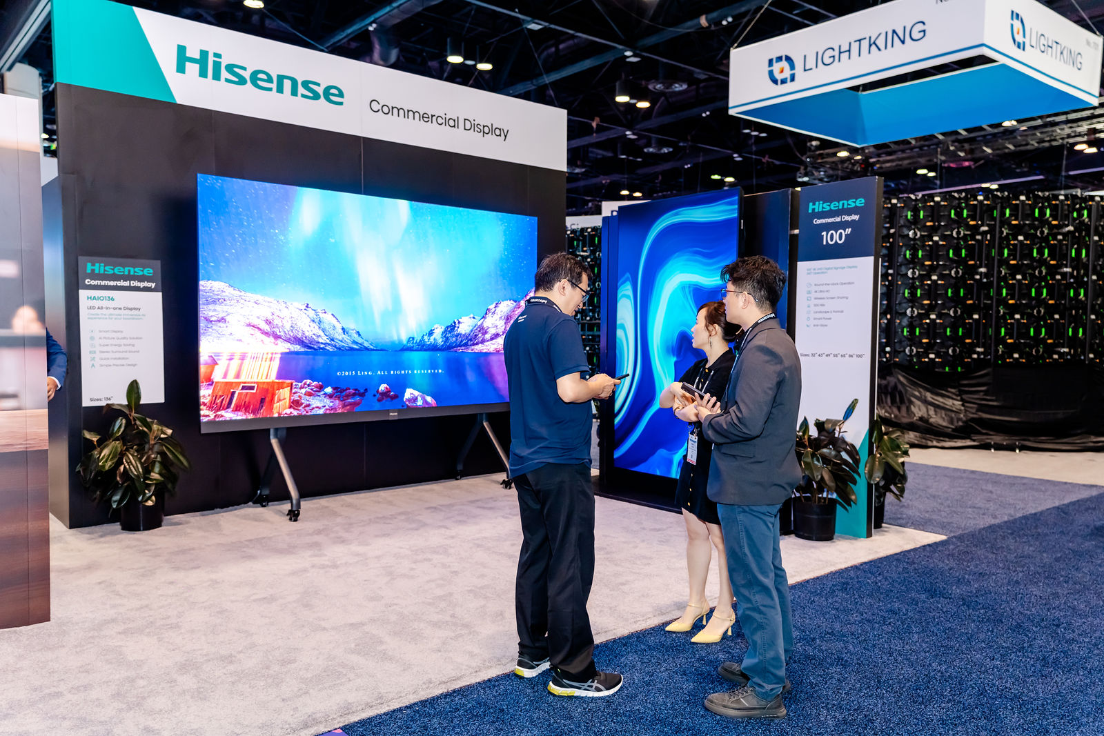 Hisense Booth | Orange County Convention Center by Lotus Eyes Photography