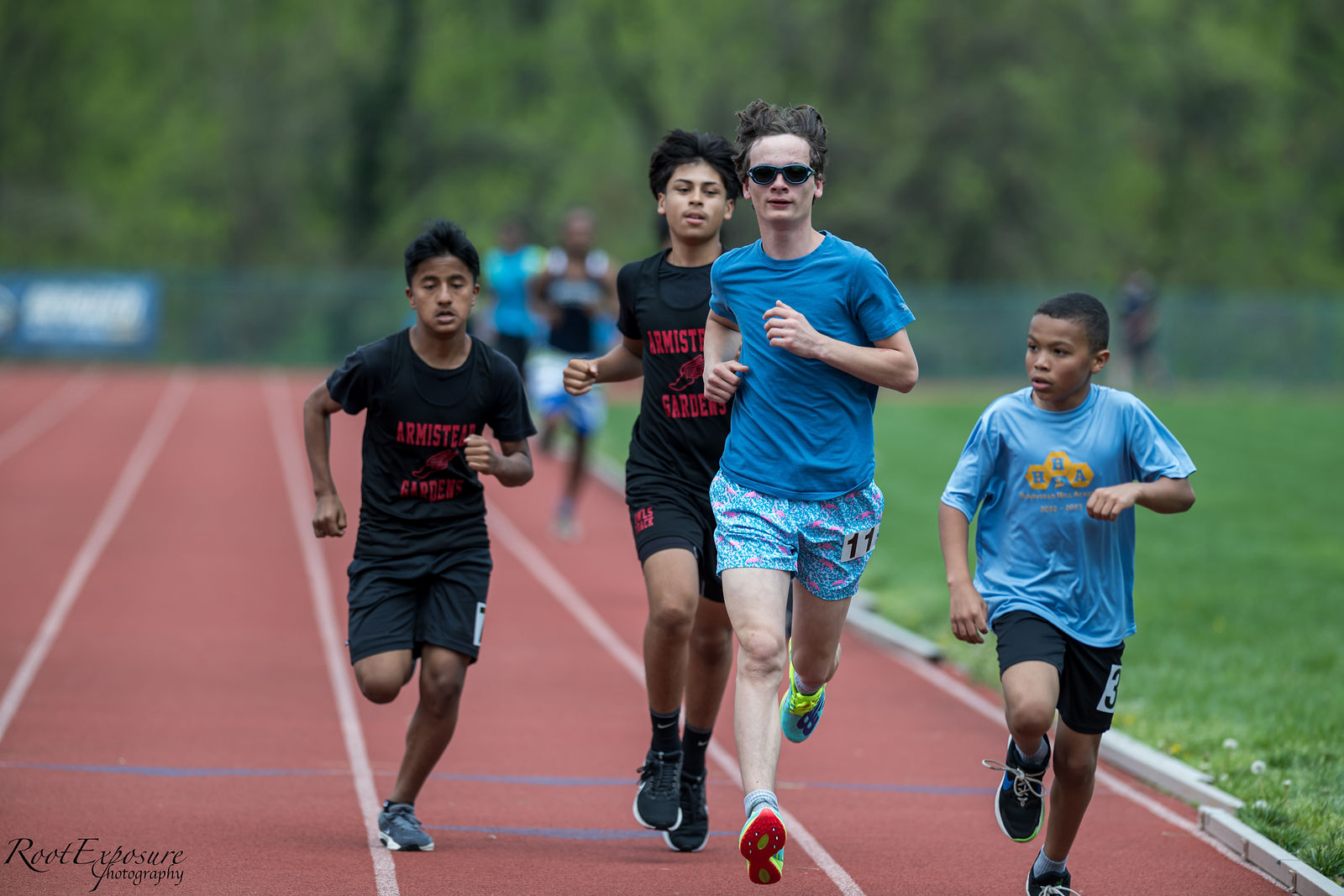 Middle School Track by Root Exposure Photography