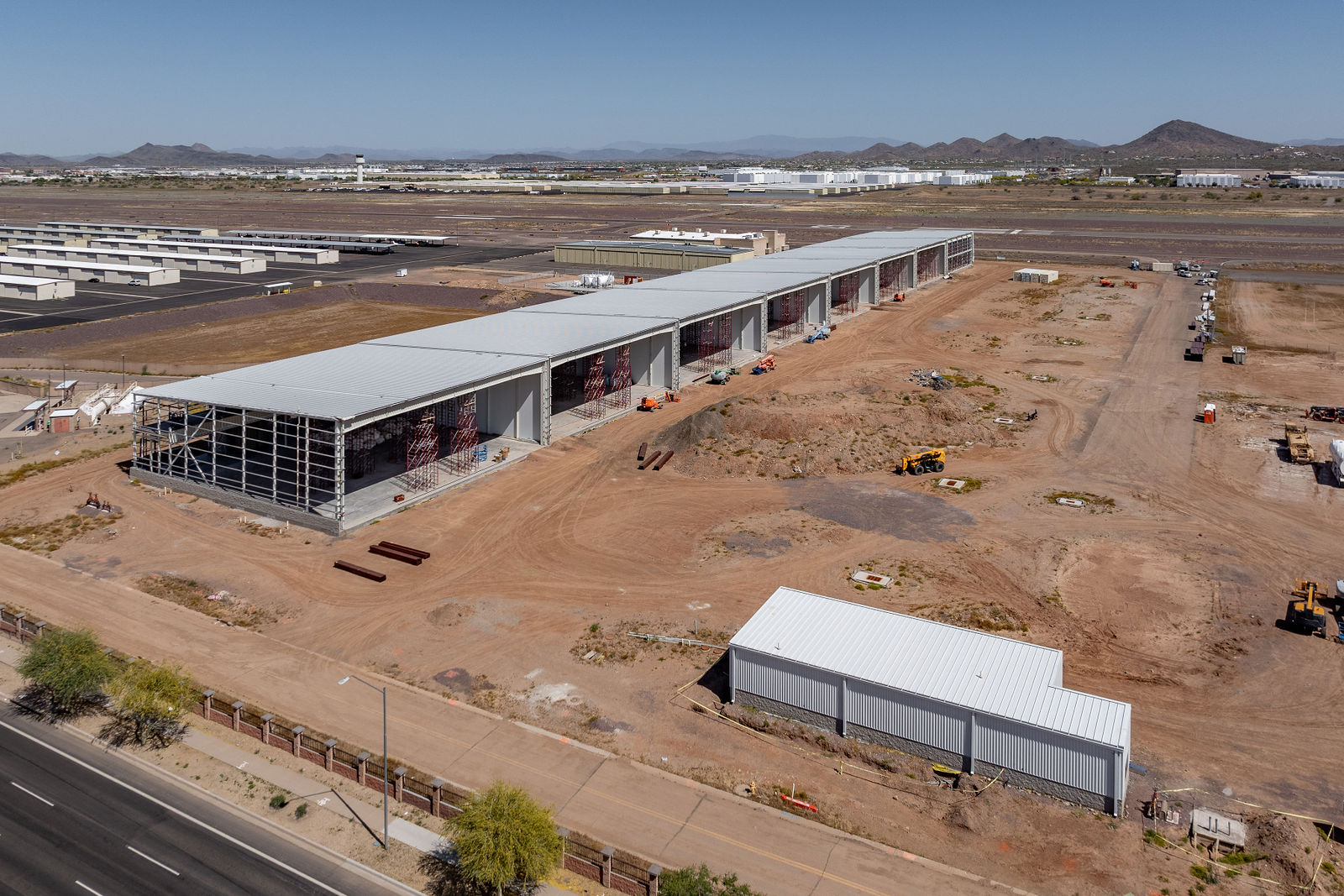 Sky Harbour DVT Hangars by HawkView Aerial Solutions