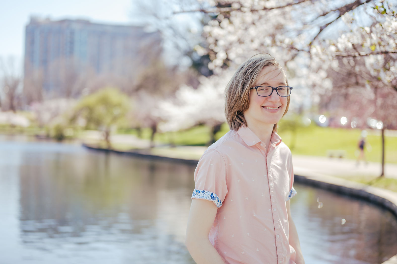 Tyler, Cherry Blossoms, Cleveland Museum of Art by Shiny Penny Studios