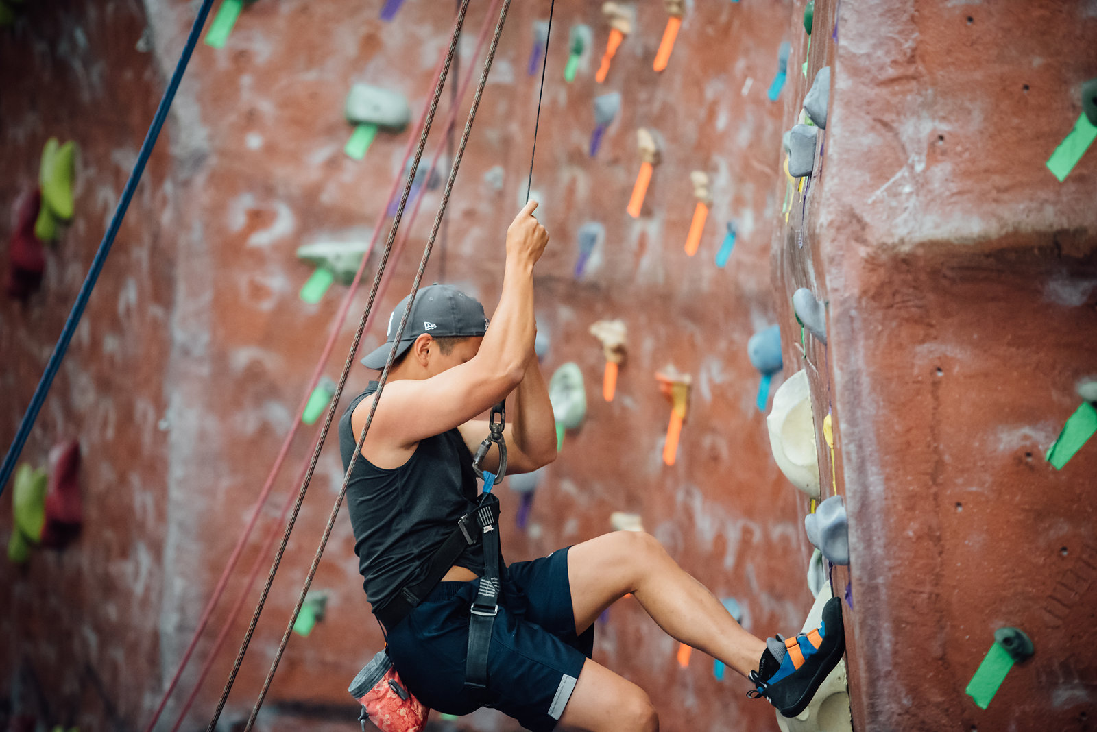 Over the Edge Rock Climbing by Shinn Studios