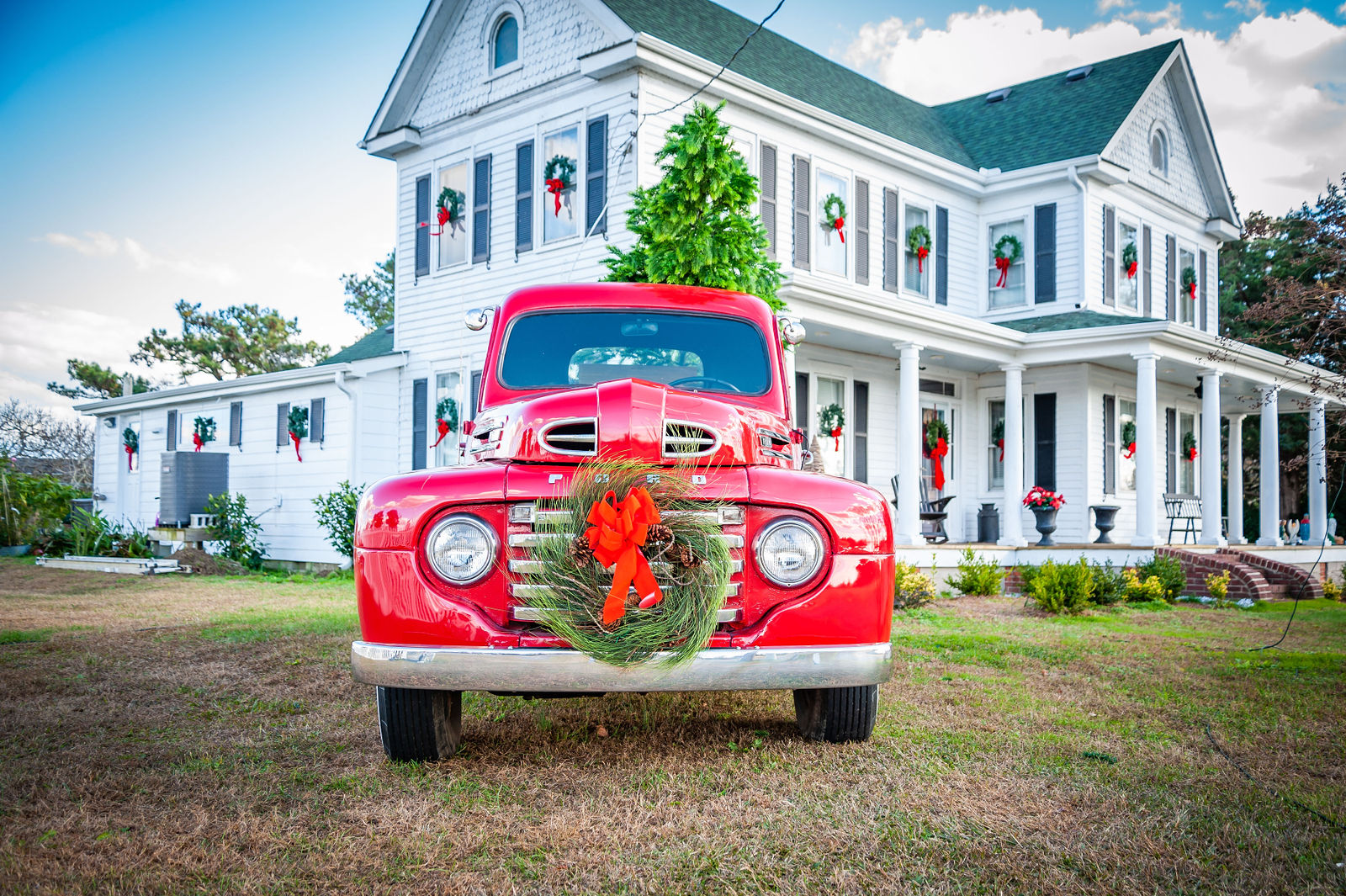 Hallmark Red Truck by Photography on The Banks | POBX