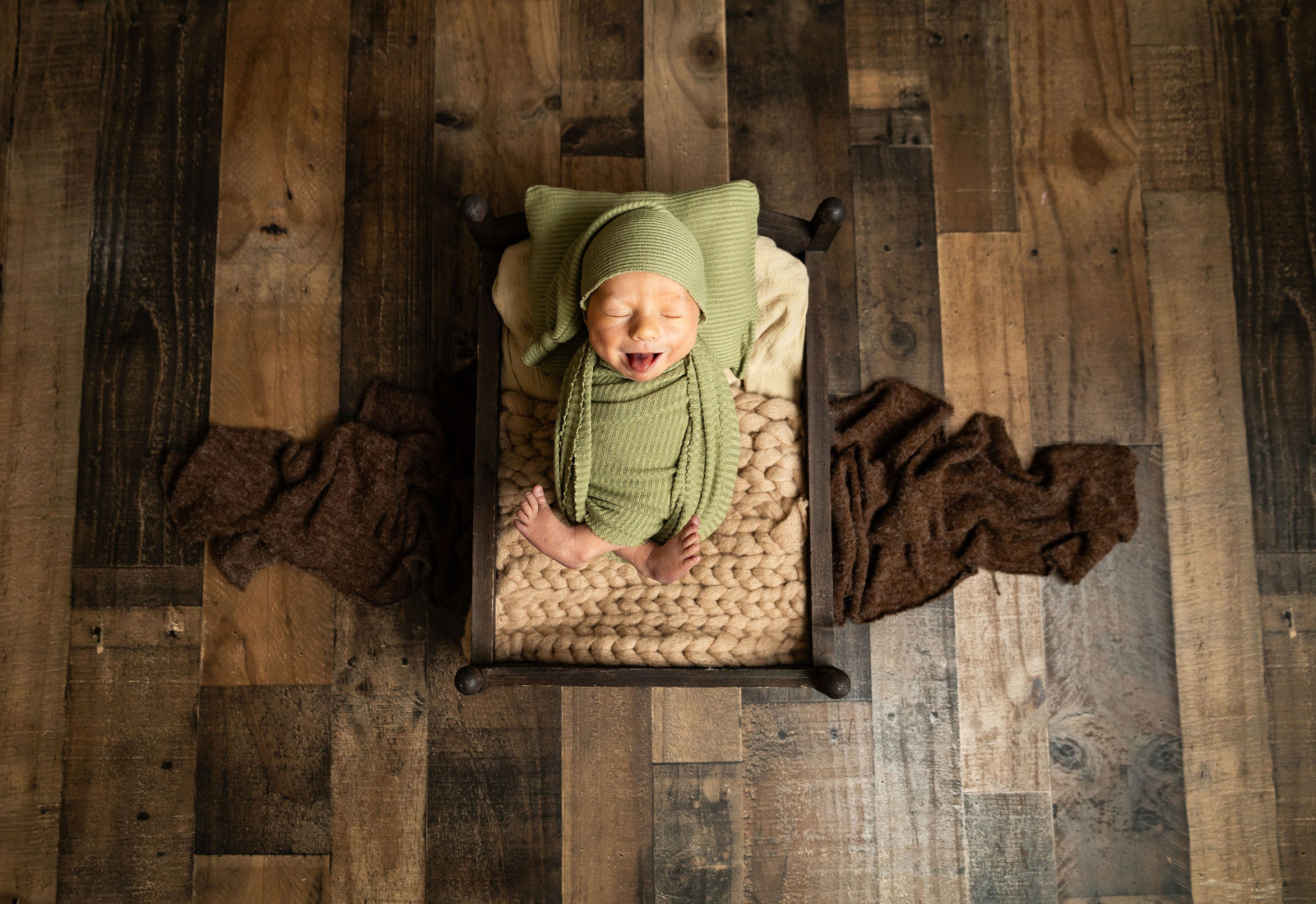Waylon James Newborn Portraits by Tea Rose Photography