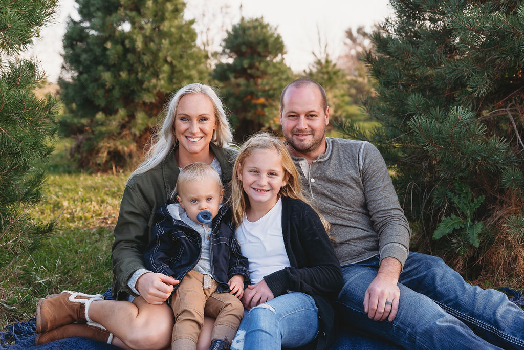 Tree Farm. Yoder Family. by AshleyRay Photography