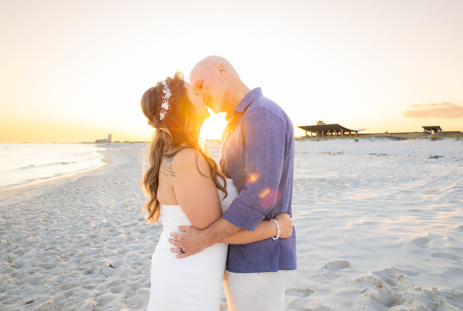 Stephanie and Ron by Paradise Beach Weddings