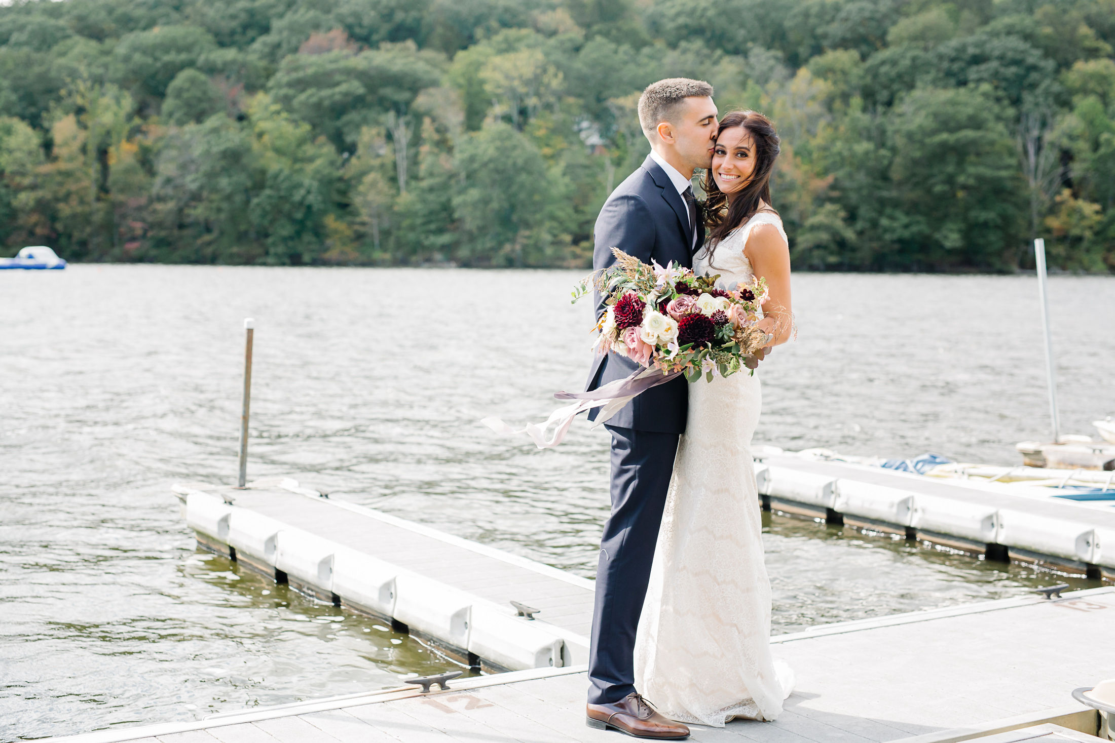 LAKE VALHALLA CLUB WEDDING by Monica Mendoza Photography