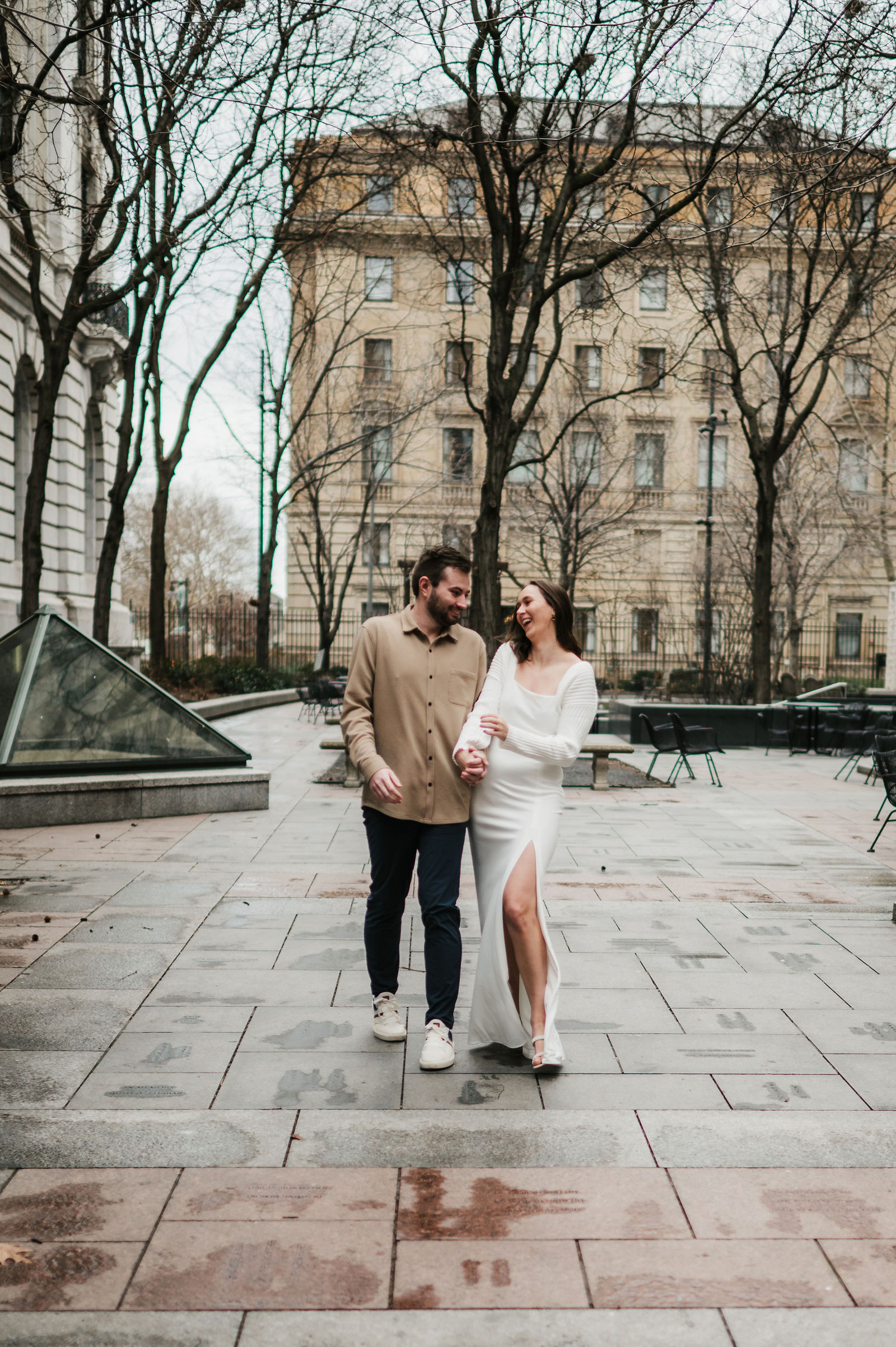Haley and Andrew, Engagement at Cleveland Public Library by Shiny Penny ...