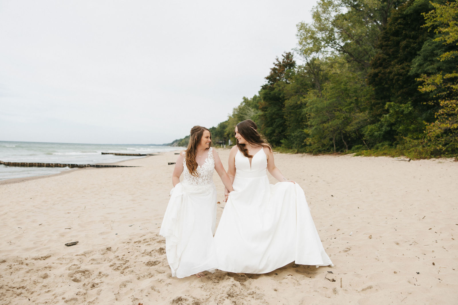 Sara & Madison's wedding sneak peeks! by Megan Magee Photography