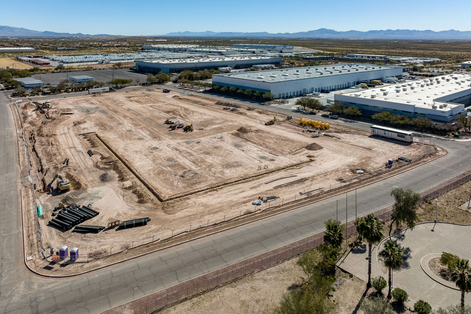 Tucson Airport Dist Center Bldg C by HawkView Aerial Solutions