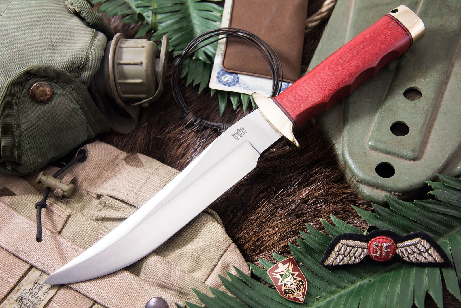 MACV SOG Recondo CPM154 by Bark River Knives