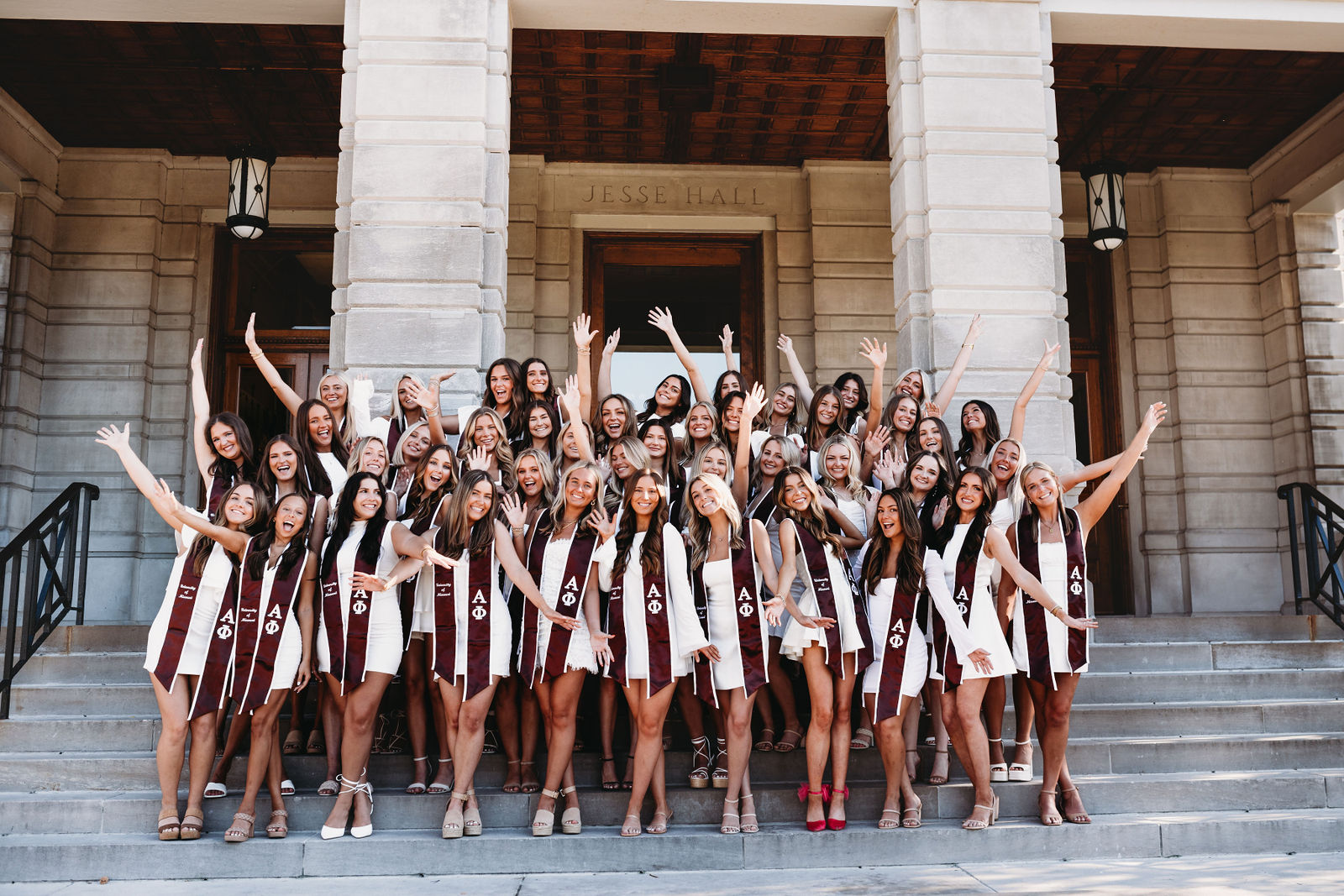 Alpha Phi Graduation by B. Wise Photography