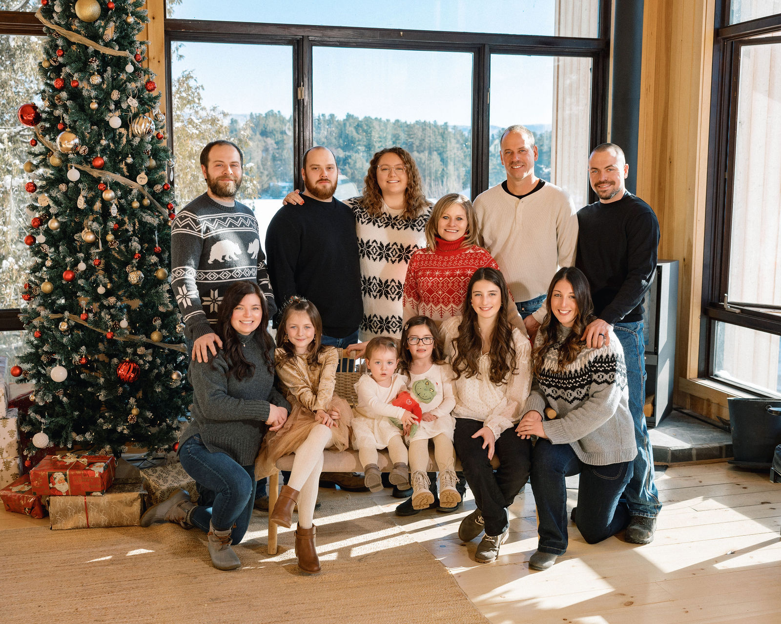 The Trombley's Family Photography Session at Christmastime in Lake ...