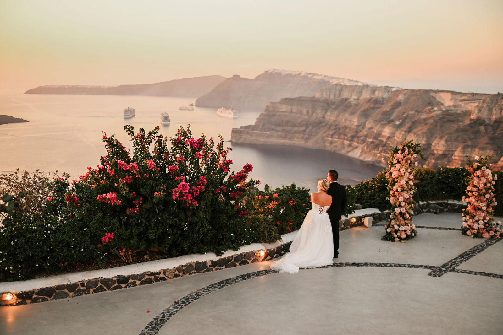 Javier and Laura | Greece Elopement by Nikki Liz Photography