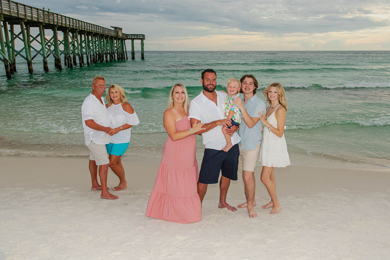 Jennifer Harris Family by Panama City Beach Photography by Jenny