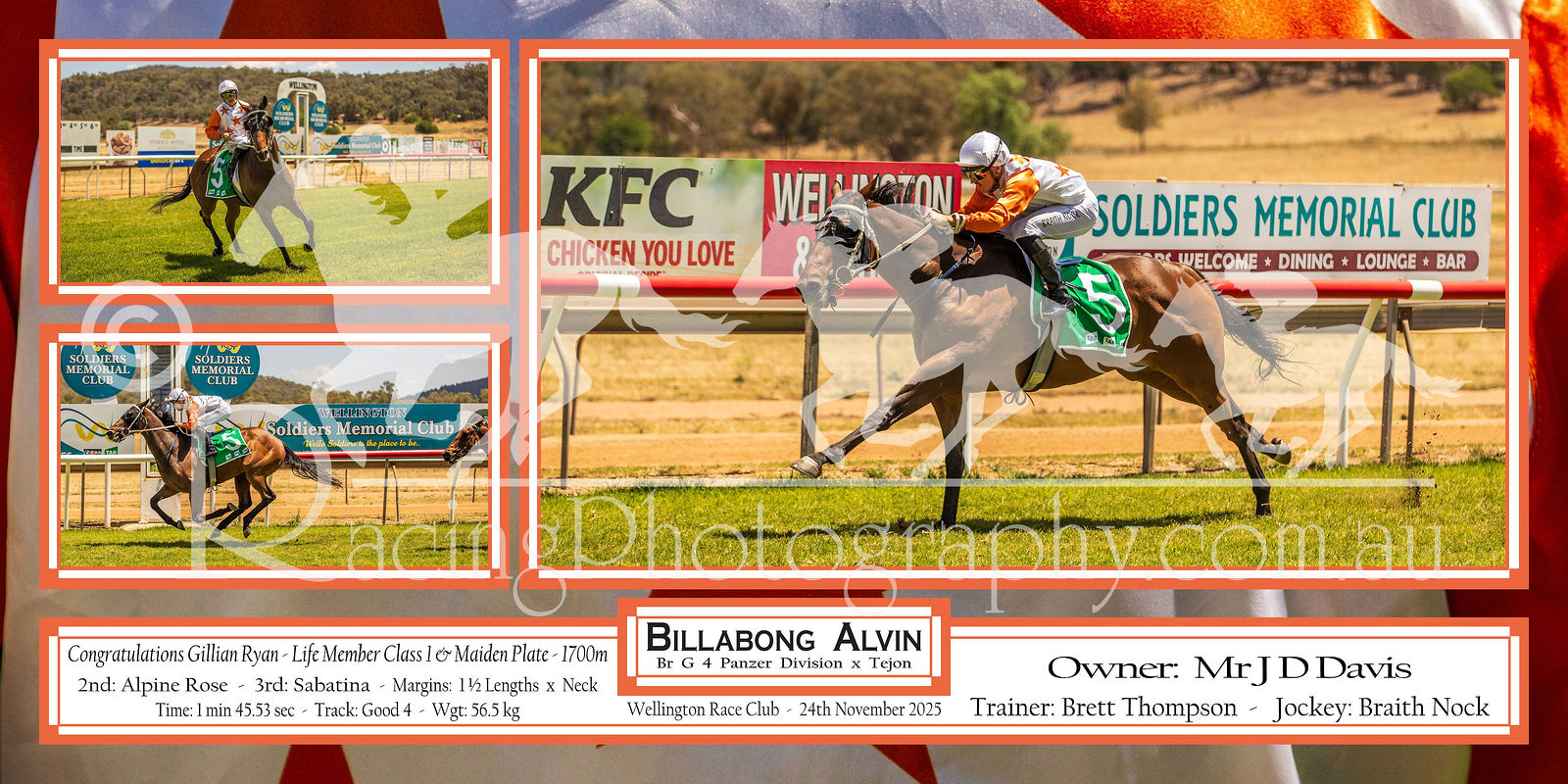 Race 1 - Billabong Alvin, Braith Nock / Brett Thompson by RacingPhotography