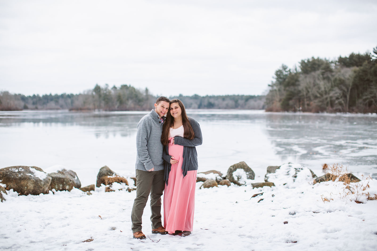Katelyn & Amy | Maternity | Borderland Easton, MA by Photography by Mallory