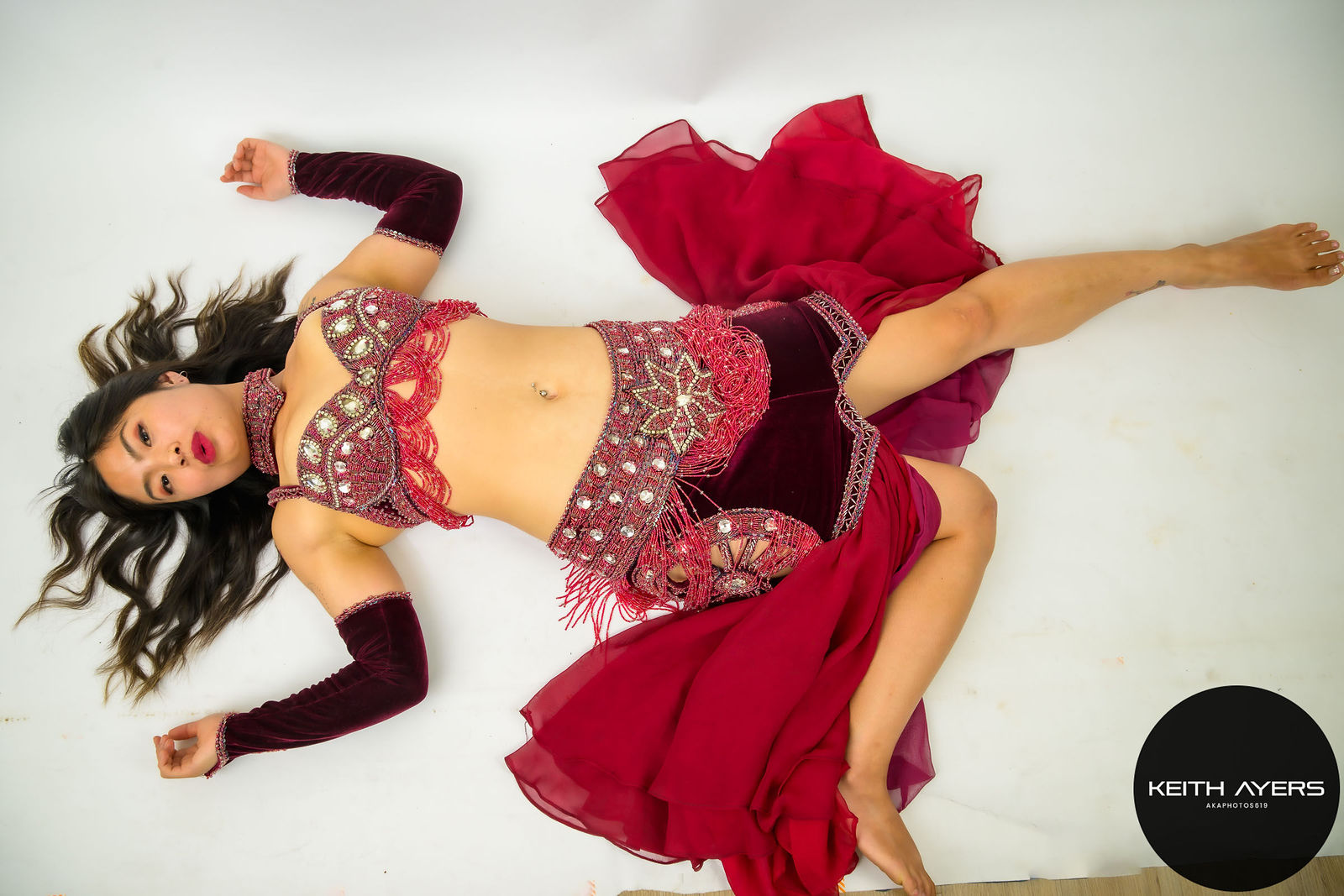 Cindy at Glenn's studio May 23 2025 by Keith Ayers Portraits