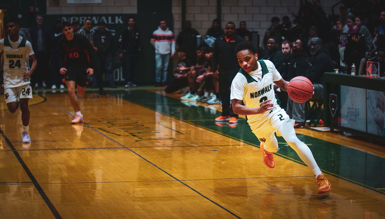 Norwalk Basketball v. Stamford by Tony Crespo Photography