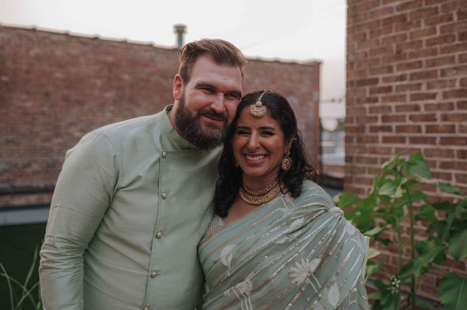 Shelly and Kyle, Hangout Lighting Event Space, Chicago by Shiny Penny ...