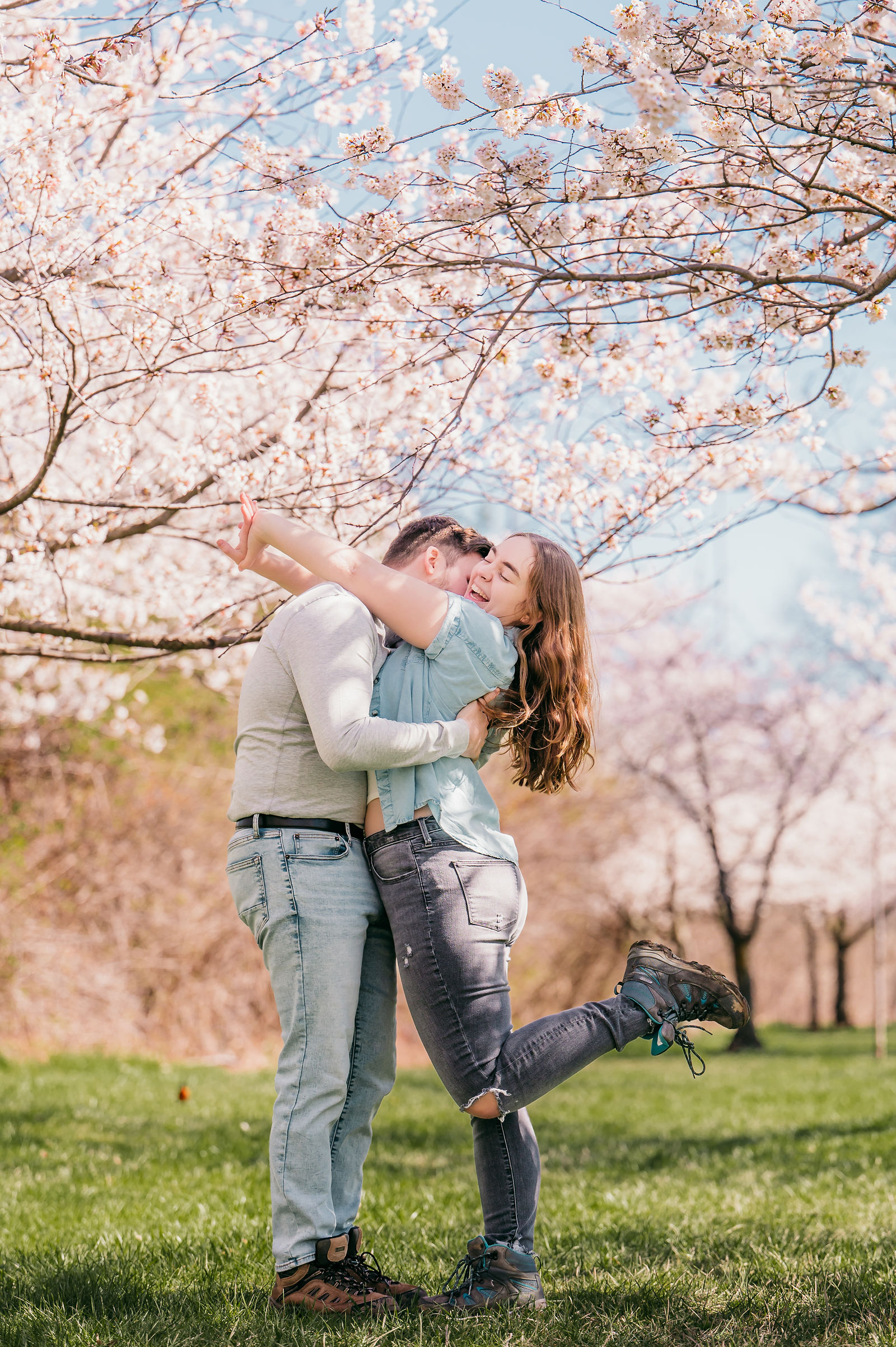 Joe & Sarah, Brookside Reservation by Shiny Penny Studios