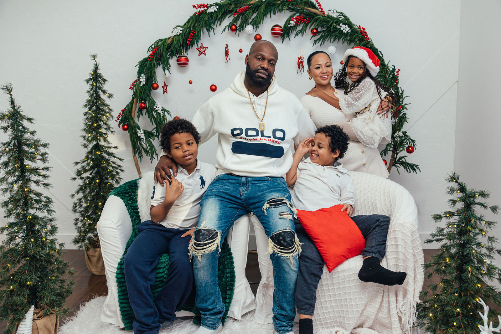 Crystal, Anthony, Elijah, Mehkai, and Amani by Starkov Photography