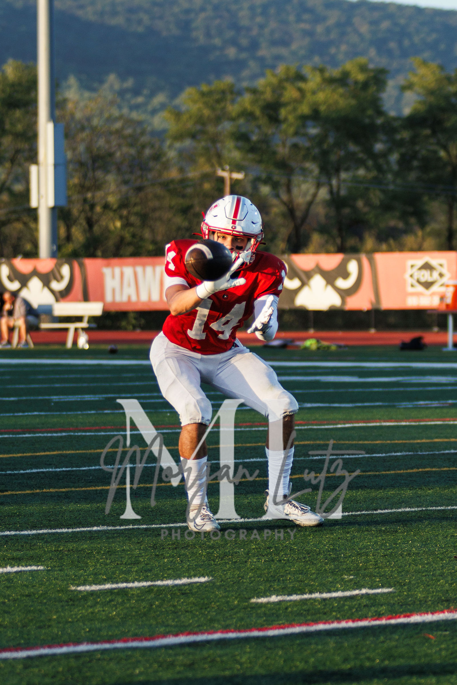 Hamburg Football vs. Pequea Valley by Morgan Lutz Photography